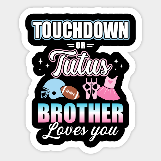 Gender reveal touchdown tutus brother matching baby party - Gender ... Gender reveal touchdown tutus brother matching baby party - Gender ...